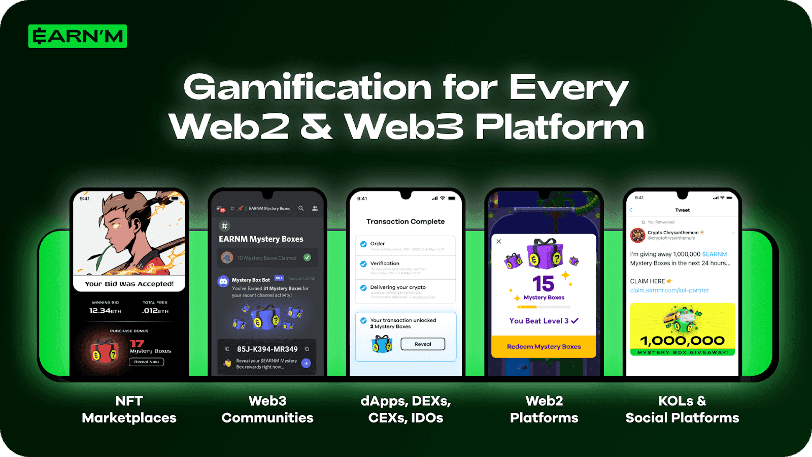 EARN'M IDO on Polkastarter | Polkastarter